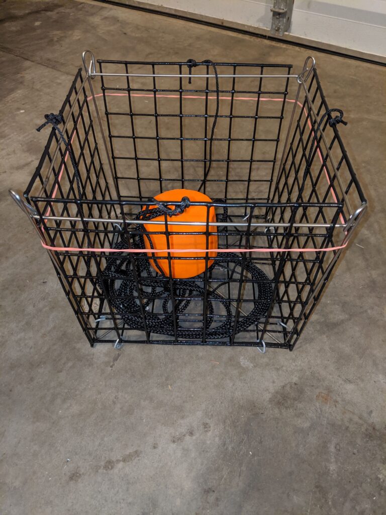 Deluxe Big Foot Vinyl Crab Trap – Captain Bruce's Crabbing Supplies